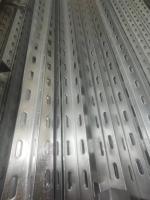 China Galvanized Hot Rolled Punching Angle Steel Q195 Q420 3mm 10mm Thickness 1m 12m Length for sale