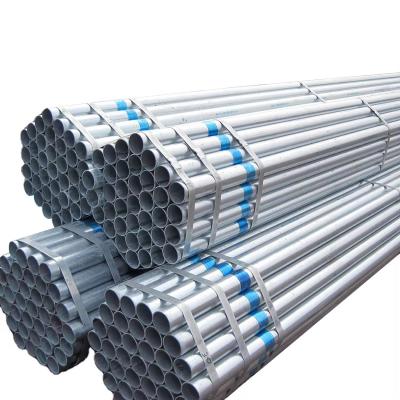 China ISO9001 Hot Dipped Galvanized Round Steel Pipe 42x1.5mm for Scaffolding 6m Length for sale