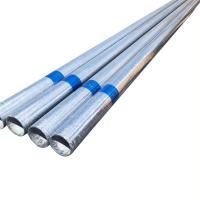 China ISO9001 Hot Dipped Galvanized Round Steel Pipe 42x1.5mm for Scaffolding 6m Length for sale