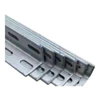 China Grade Q195-Q420 Hot Dip Galvanized Slotted Steel Angle Iron Bar with Holes 25-200mm Width for sale
