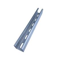 China Hot Dip Galvanized C Channel Steel ±1% Tolerance Non Alloy for Building Construction for sale