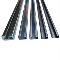 China Hot Dip Galvanized C Channel Steel ±1% Tolerance Non Alloy for Building Construction for sale