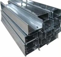 China Hot Dip Galvanized C Channel Steel ±1% Tolerance Non Alloy for Building Construction for sale