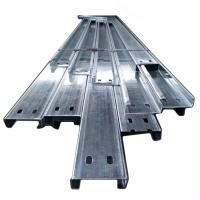 China Hot Dip Galvanized C Channel Steel ±1% Tolerance Non Alloy for Building Construction for sale