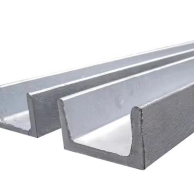 China Hot Galvanized Hot Rolled Carbon Steel C Channel for Building Bridges 1% Tolerance for sale