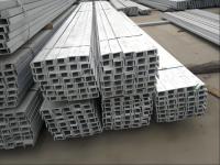 China Hot Dip Galvanized U Channel Steel 1-12m Length 2.5-10mm Thickness for Heavy Machinery for sale