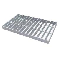 China Galvanized Steel Grating Spiral Staircase Outdoor Industrial 1000mm Width Custom for sale