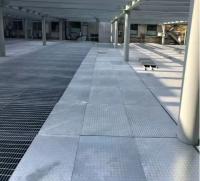 China Heavy Duty Steel Grating for Parking Lot Drainage Ditch Cover Hot Dip Galvanized Custom Size for sale