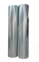 China Galvanized Spiral Air Duct 0.3-1.2mm Thickness 125-1500mm Diameter for HVAC Ventilation for sale