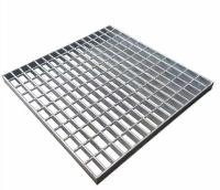 China Galvanized Steel Bar Floor Grating Walkway 50mm Pitch ISO9001 Certified Heavy Duty for sale