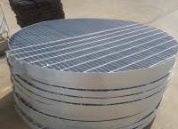 China Galvanized Steel Bar Floor Grating Walkway 50mm Pitch ISO9001 Certified Heavy Duty for sale
