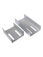 China Aluminum Alloy Channel Steel Curtain Wall Hanger 6063-T5 for Office Building Facade Construction for sale