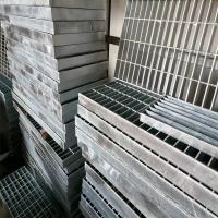 China Hot Dip Galvanized Steel Grating Walkway Serrated Flat Bar Bridge Grating for Industrial Drain Cover for sale