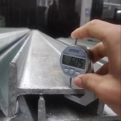 China Hot Dip Galvanized I Beam Steel Q235B Q355b ASTM Standard 200x100x7 for Construction for sale