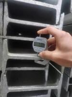 China Hot Dip Galvanized I Beam Steel Q235B Q355b ASTM Standard 200x100x7 for Construction for sale