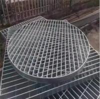 China Hot-Dipped Galvanized Steel Grating Heavy Duty Industrial Walkway Platform 100 Piece MOQ for sale