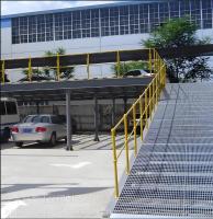 China Hot-Dipped Galvanized Steel Grating Heavy Duty Industrial Walkway Platform 100 Piece MOQ for sale
