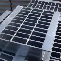 China Hot Dip Galvanized Steel Grating Platform Walkway ISO9001 Custom Size 100 Piece MOQ for sale