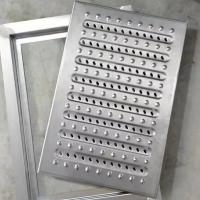China Industrial Stainless Steel Trench Cover Grille Plate Hot Dip Galvanized Custom Size 100 Piece MOQ for sale
