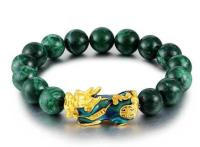 China Chinese FengShui Mystical Bracelet PiXiu Jade Protection Bracelet for sale