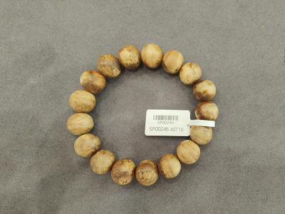 China Adjustable Oud Wood Bead Bracelet For Sustainable Fashion Enthusiasts for sale