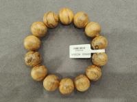 China Adjustable Agarwood Bracelet Adjustable Superior Underwater Oud Wood Bead Bracelet for sale