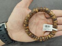 China Handcrafted Beads Adjustable Size Distinct Fragrance Agarwood Bracelet for Spiritual Meditation for sale