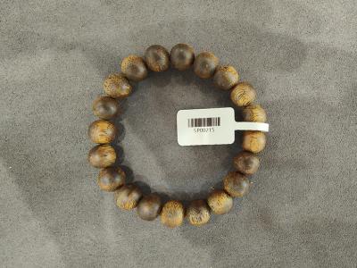 China 100% Natural Agarwood Spiritual Bracelet with Adjustable Size and Distinct Fragrance for Relaxation for sale