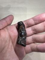 China Handmade Carved Agarwood Pendant with Authentic Aroma for Spiritual Jewelry for sale