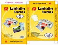 China A3 A4 Size  80mic 100mic 125mic Gloss PET  laminating pouches lamination pouches for sale