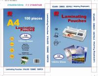 China A4 A3 letter 75MIC 80MIC 125MIC hot thermal lamination film laminating film pouch lamination film supplier from China for sale