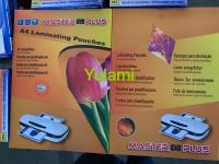 China 125MIC A4 A3 Master laminating pouch film  lamination pouches  plastic ID CARD SIZE pouch laminating film FROM CHINA for sale