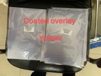China PVC Fusing Sheets PVC Fusion Sheets with 0.3mm White Inkjet Printing Sheet and 0.10mm Coated Overlay From China for sale