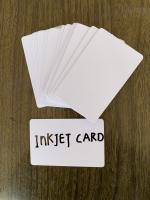 China HIGH QUALITY WHITE BLANK PVC PRINTING  ID INKJET CARD 0.45MM/450MIC 0.60MM/600MIC FOR Epson & Canon inkjet printer for sale