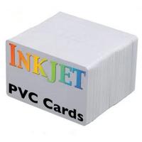 China HIGH QUALITY WHITE BLANK PVC INKJET id CARD INKJET PVC ID CARD   for Epson or Canon inkjet printer from China for sale