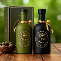 China 750ml Food Grade Olive Oil Custom Glass Bottles For Bulk Packaging for sale