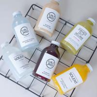 China Custom Clear Beverage Glass Bottle With Crown Cap 150ml 250ml 350ml 500ml for sale