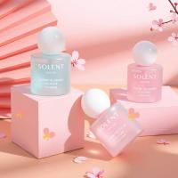 China Refillable Frosted Clear Glass Perfume Bottle 30ml 50ml 100ml For Fragrance Packaging for sale