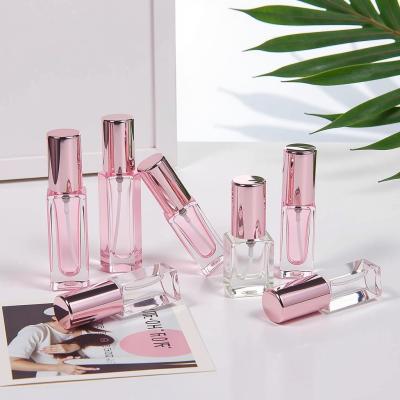 China Luxury Refillable Perfume Glass Bottle Cosmetic Packaging 5ml 10ml 20ml 30ml For Travel for sale