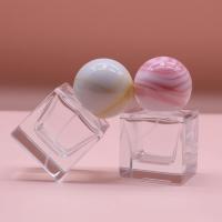 China 15ml Square Glass Perfume Bottle With Fine Mist Sprayer Refillable Cosmetic Container for sale