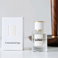China Food Grade Perfume Glass Bottle 30ml 50ml 100ml Refillable Luxury Fragrance Bottle for sale