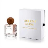 China Custom Refillable Perfume Glass Bottle 30ml 50ml 100ml Spray Atomiser Fragrance Container for sale