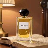 China 30ml 50ml Perfume Glass Bottle Clear Men Fragrance Bottle With Silk Screen Printing for sale