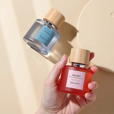 China Food Grade Safety Empty Perfume Glass Bottle 30ml 50ml For Cosmetic Packaging for sale
