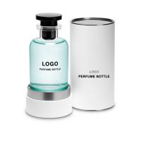 China Custom Logo Refillable Luxury Perfume Glass Bottle 30ml 50ml 100ml With Gift Box for sale