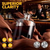China Solent Luxury Cylindrical Glass Liquor Bottle With Thick Base Wide Mouth 500ml 750ml 1L for sale