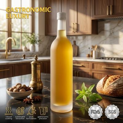 China Frosted Slender Glass Liquor Bottle With Airtight Cork Seal For Spirits Vinegars for sale