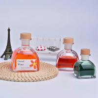 China Flint Glass Wine Bottle With T Top Cork Stopper 50ml 100ml 150ml For Luxury Spirits Packaging for sale