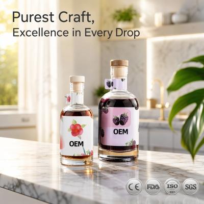 China Custom Heavy Bottom Glass Wine Bottle With Leakproof Sealing Solution for sale