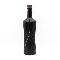 China Super Flint Glass Liquor Bottle With Cork Sealed Customizable Printing For Whisky Vodka Gin for sale
